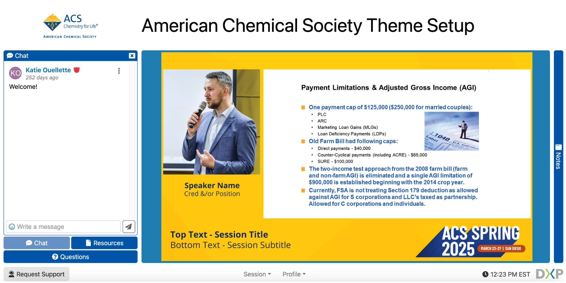 Attendee FAQs - ACS Spring 2025 - American Chemical Society