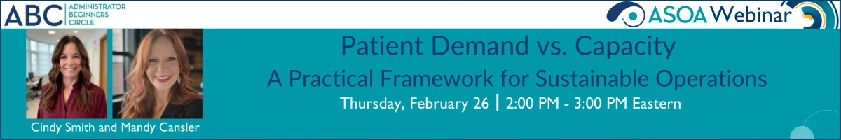 Registration - Patient Demand vs. Capacity: A Practical Framework for ...