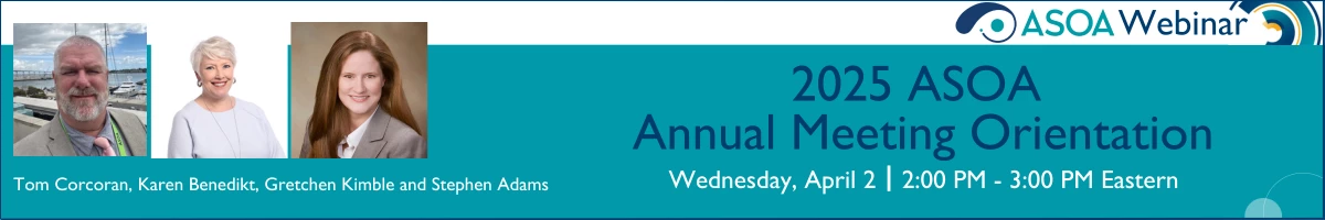 Event Summary - 2025 ASOA Annual Meeting Orientation - American Society ...