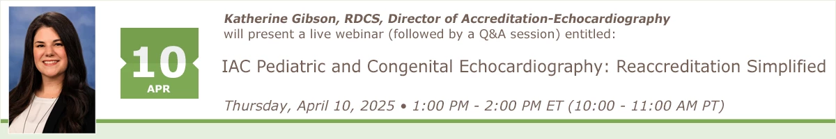 Event Summary - IAC Pediatric and Congenital Echocardiography ...