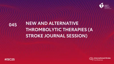 2025 International Stroke Conference OnDemand - AHA OnDemand