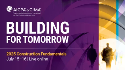 2025 AICPA & CIMA Construction Fundamentals - AICPA & CIMA