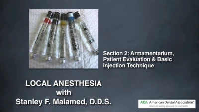 Local Anesthesia Part 4 & 5: Mandibular & Supplemental Techniques ...