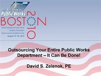 outsourcing public services