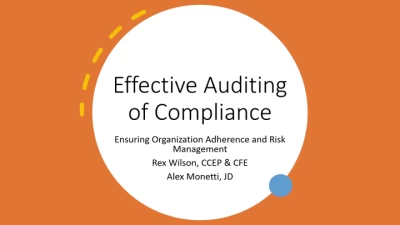 701 The Regulators: US Sentencing Guidelines, USDOJ Guidance, and ...